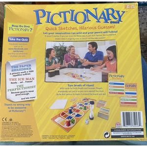 Mattel | Games | Pictionary Mattel Game 23 Family Edition Brand New ...